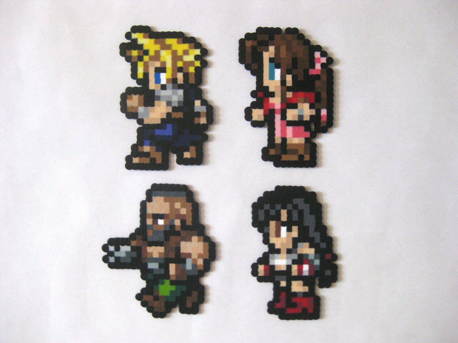 Final Fantasy VII Character Perler Pixel Art - Etsy