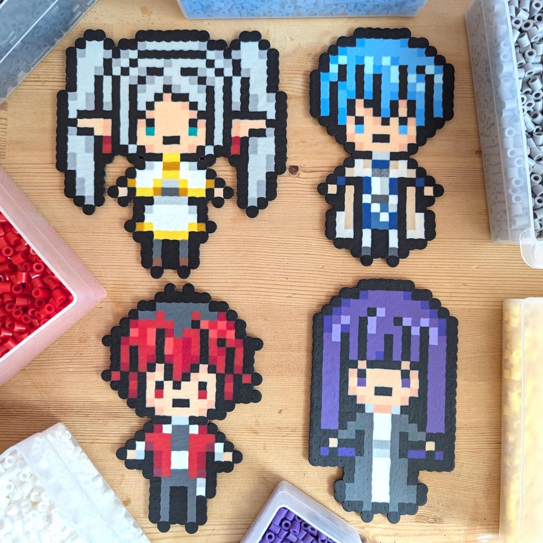 Frieren Perler Pixel Art - Etsy