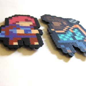 Madeline and Theo Celeste Perler Pixel Art (with Magnet Option!) - Etsy