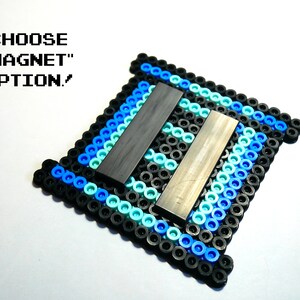 Megaman Life and E Tank Perler Pixel Art with Magnet Option - Etsy ...