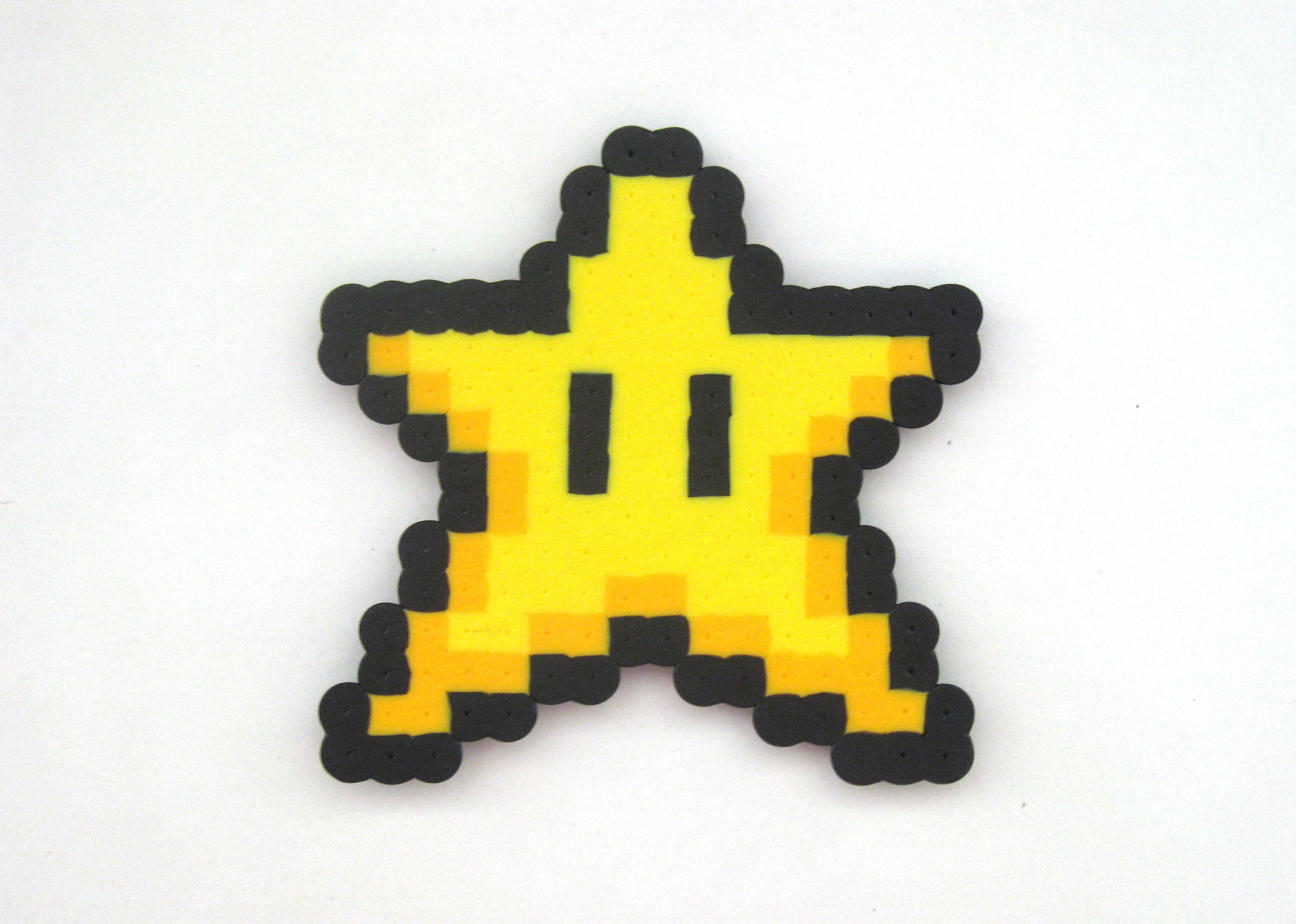 Super Mario Power-up Perler Pixel Art with Magnet Option - Etsy UK