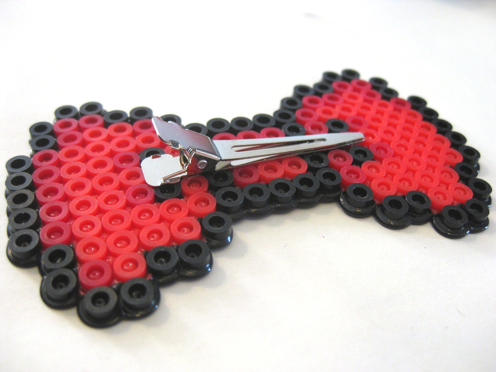 Wearable 8-bit Inspired Perler Pixel Bows - Etsy