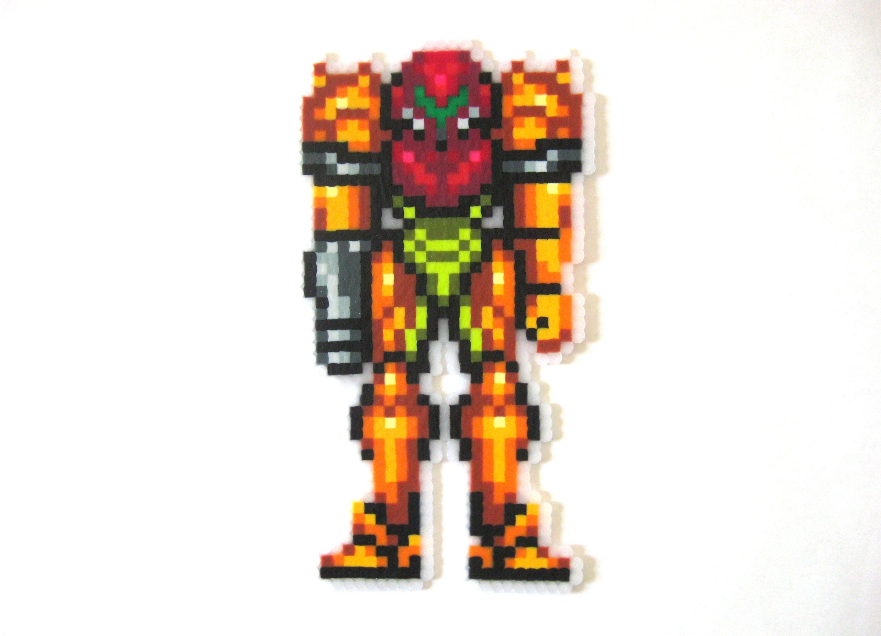 Samus Aran Pixel Art