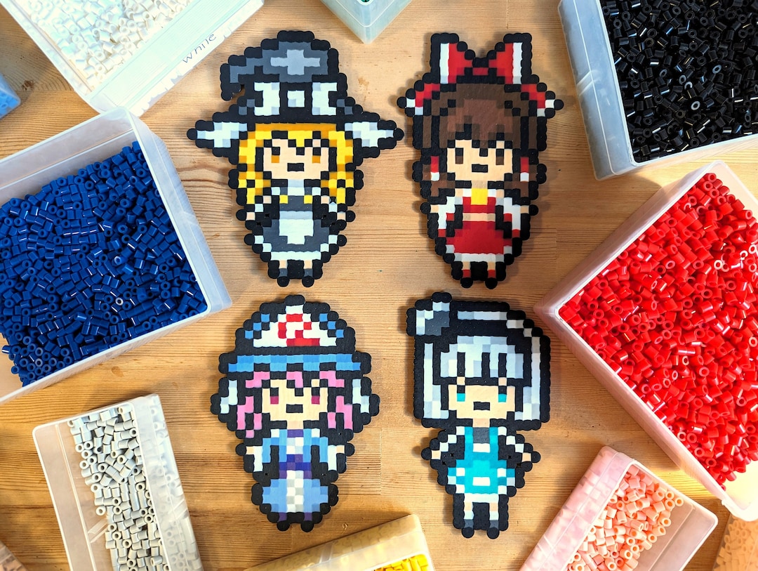 Touhou Project Perler Pixel Art series 1 - Etsy Ireland