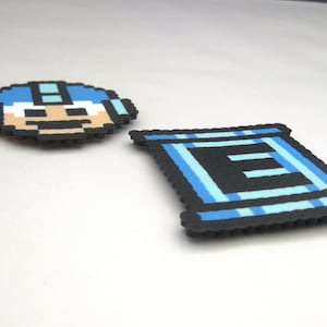 Megaman Life and E Tank Perler Pixel Art Magnets - Etsy