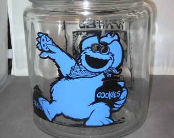 Cookie monster jar | Etsy