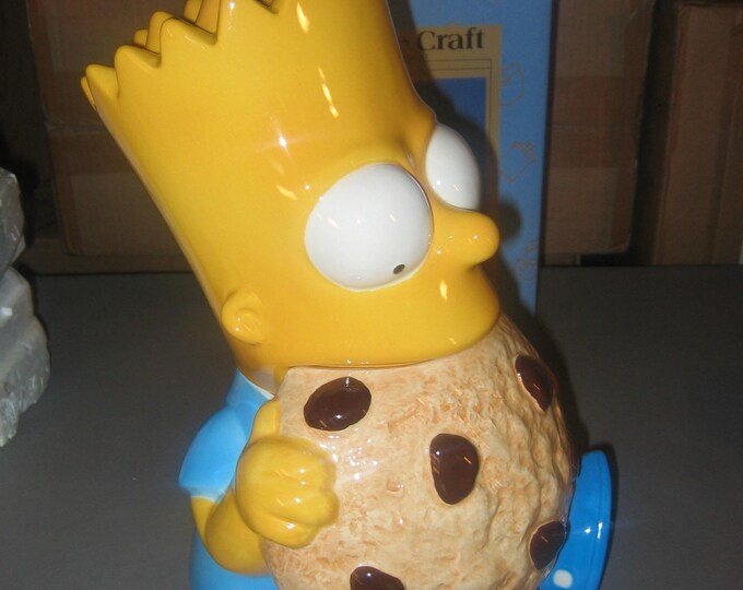 Bart Simpson Cookie Jar - Etsy