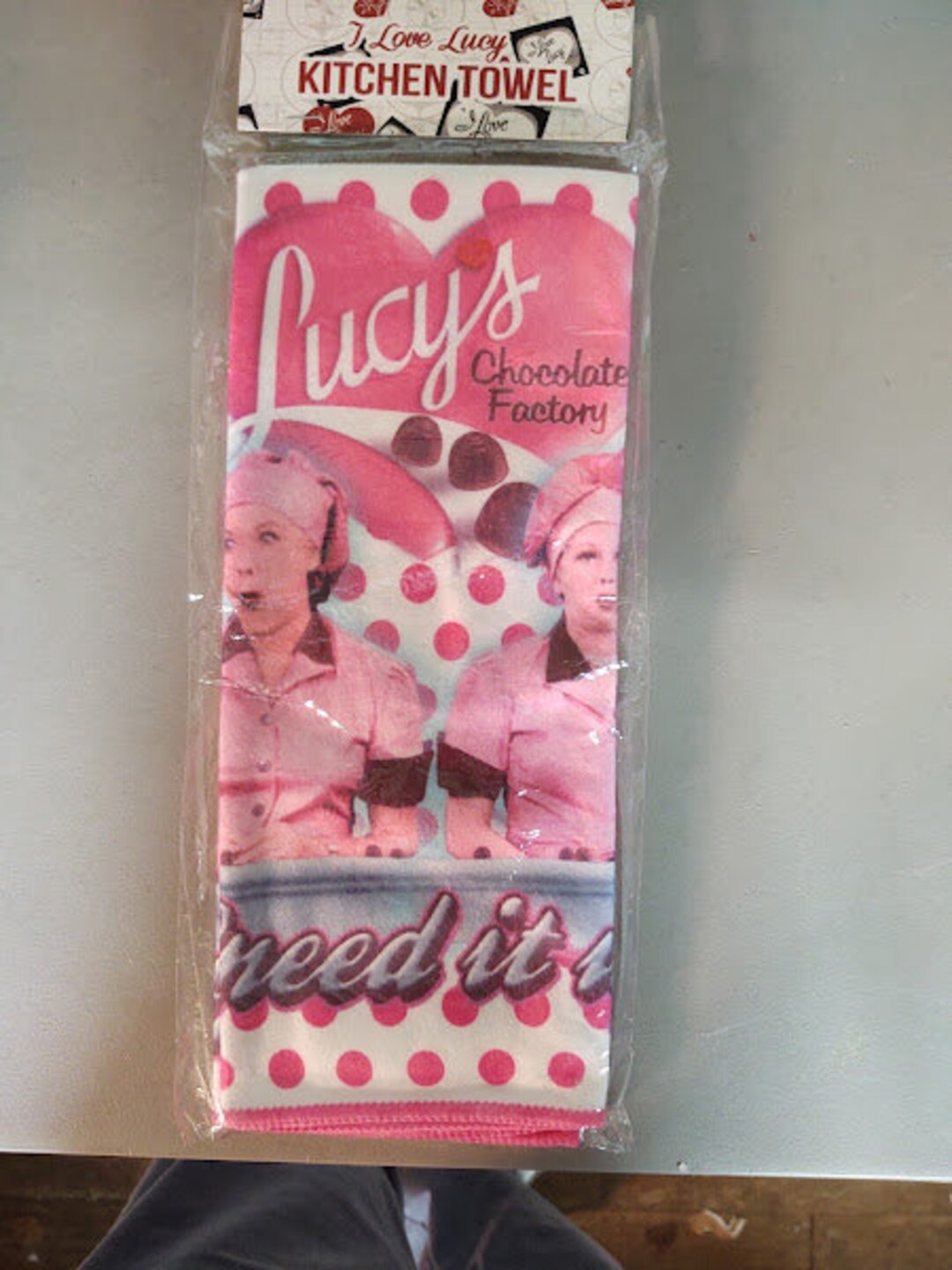I Love Lucy Kitchen Towel - Etsy