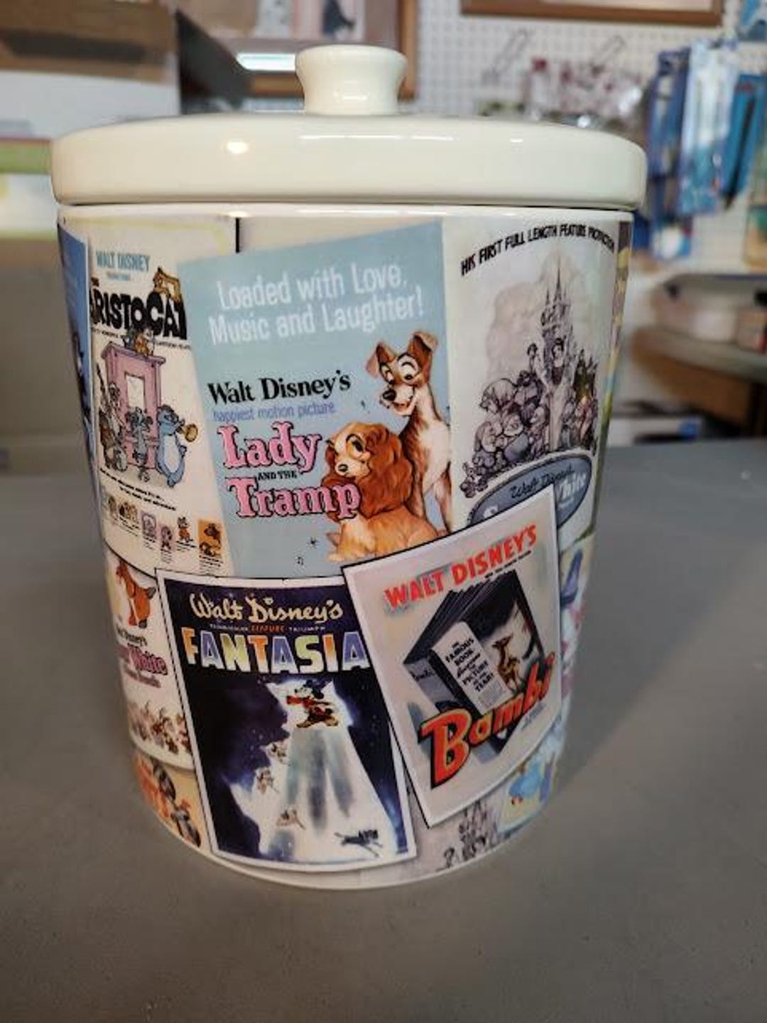 Disney Cookie Jar - Etsy