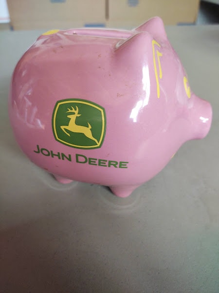 John Deere Coin Bank