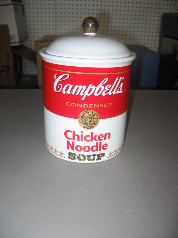 Campbells Soup Cookie Jar | Etsy