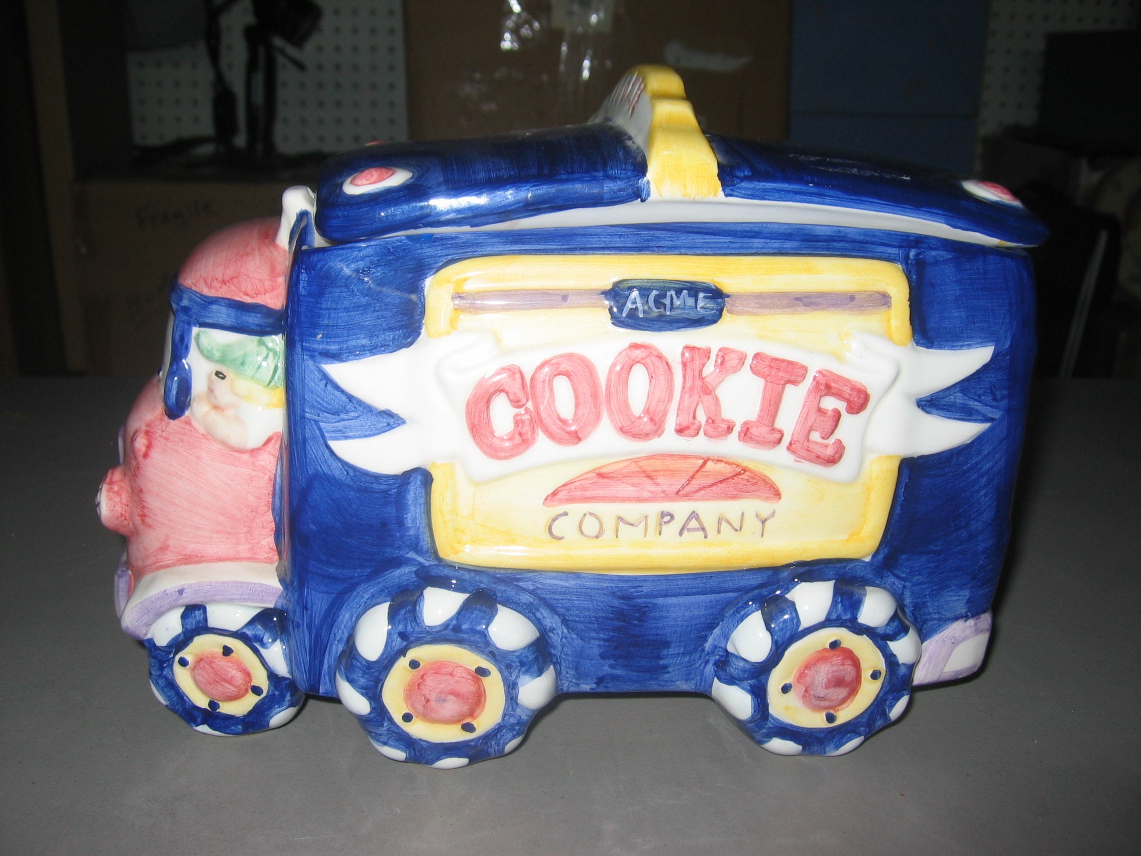 Acme Cookie Company Cookie Jar - Etsy