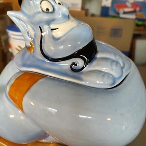 Aladdin's Genie Cookie Jar From Treasure Craft - Etsy