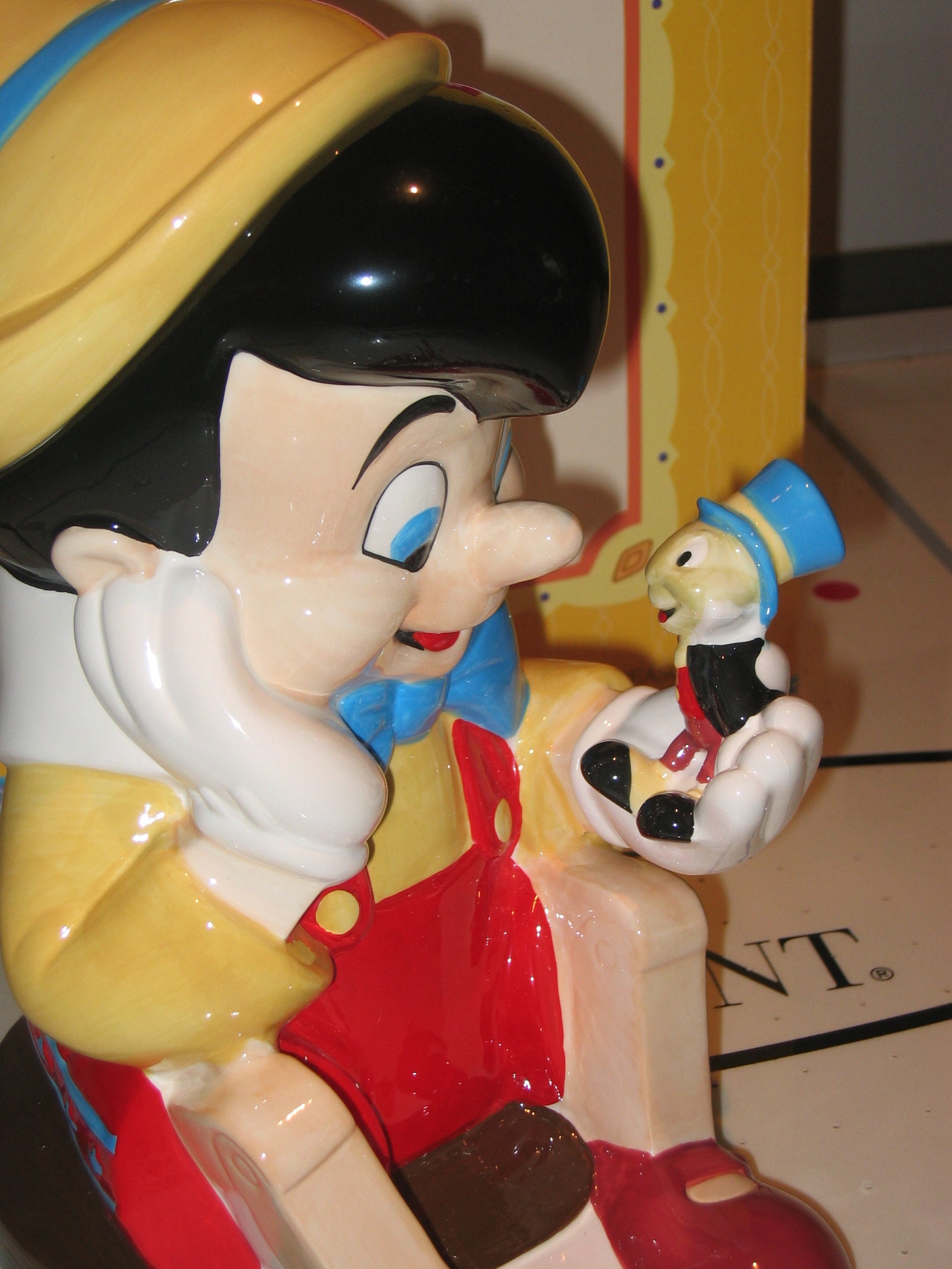 Disney Pinocchio Cookie Jar