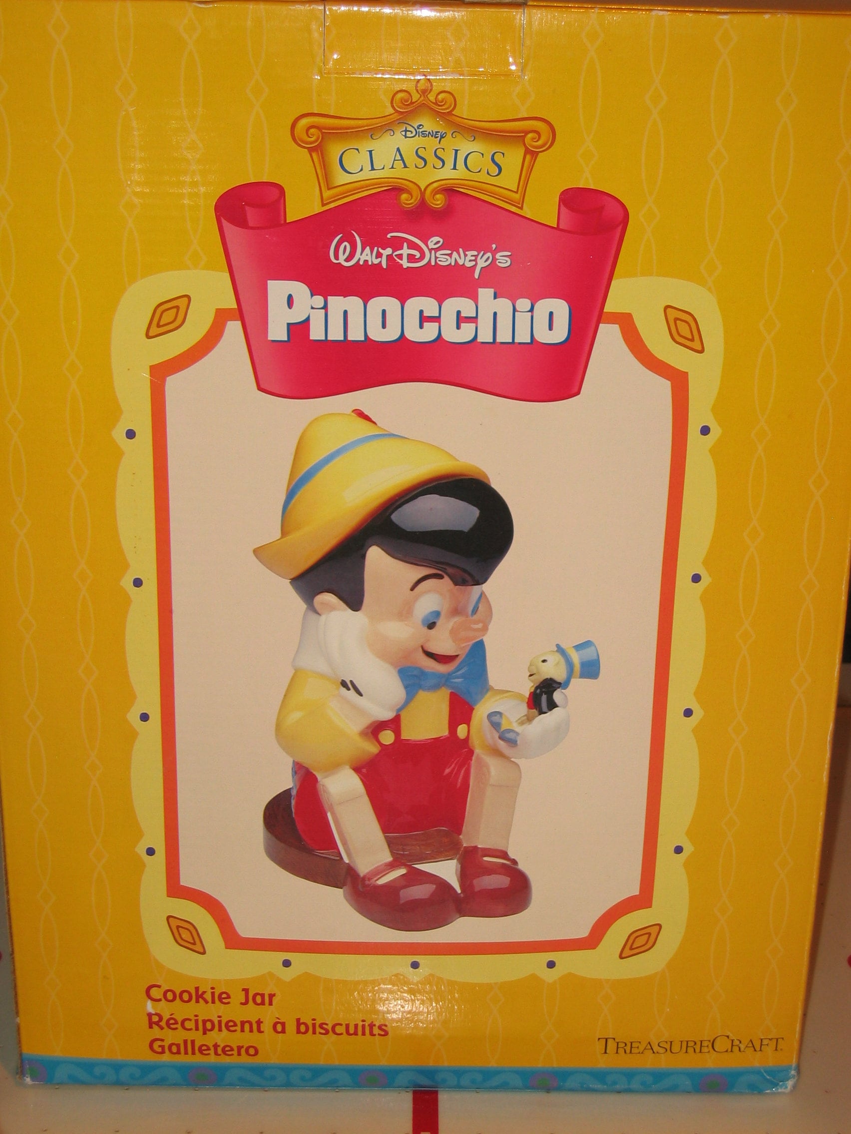 Disney Pinocchio Cookie Jar