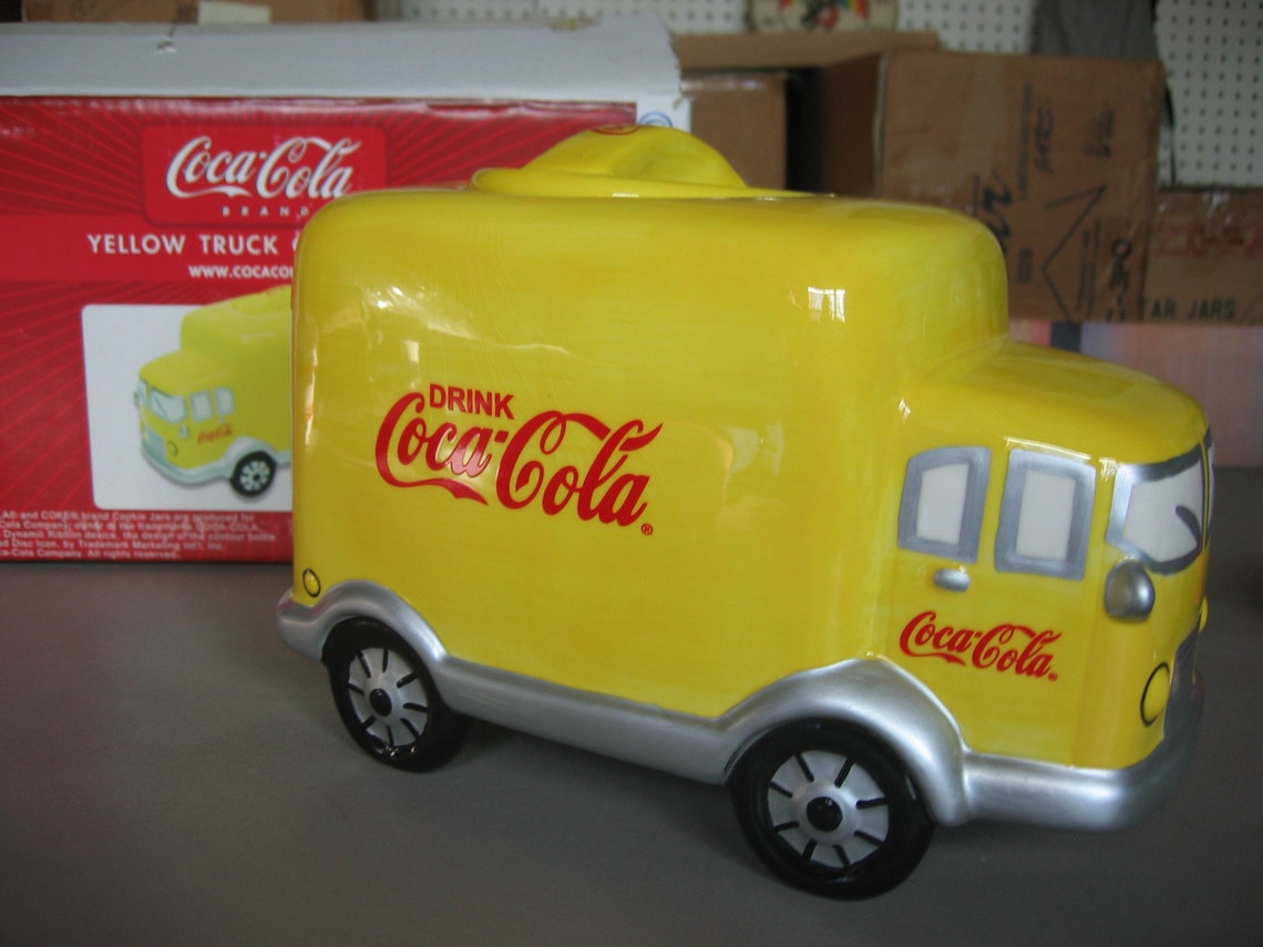 Coca Cola Truck Cookie Jar - Etsy