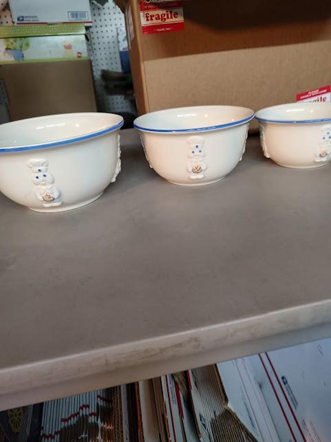 Reduced "tiny Flaw" Pillsbury Doughboy Bowls - Etsy