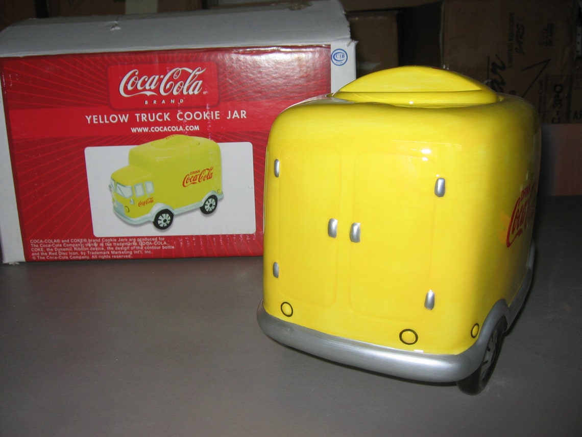Coca Cola Truck Cookie Jar - Etsy