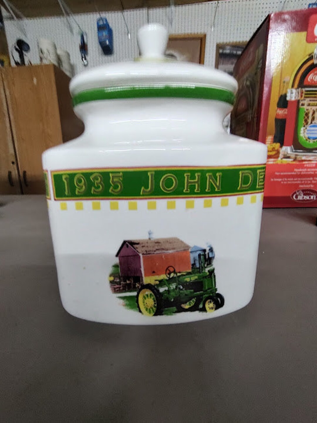 John Deere Cookie Jar - Etsy