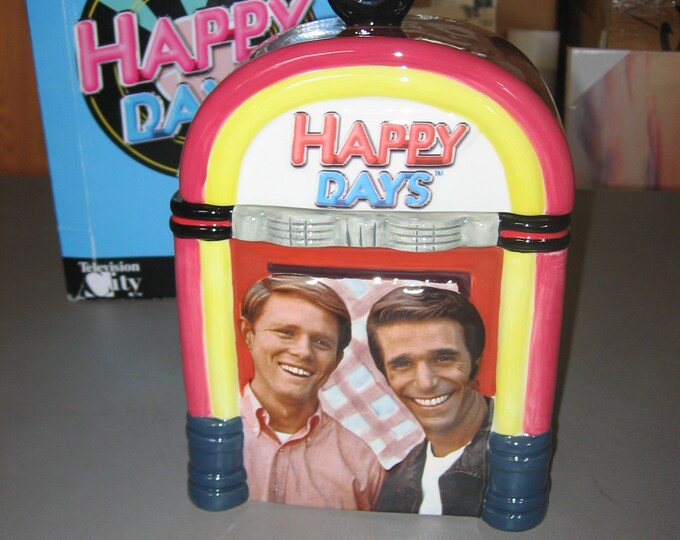 Happy Days Cookie Jar - Etsy