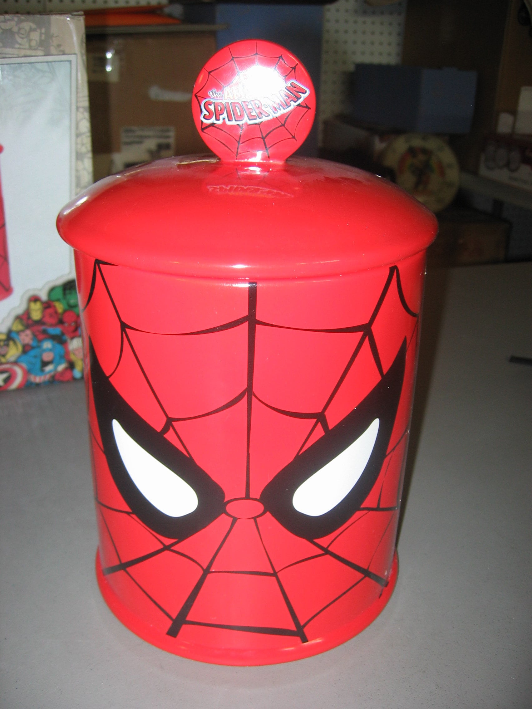 Spiderman Cookie Jar