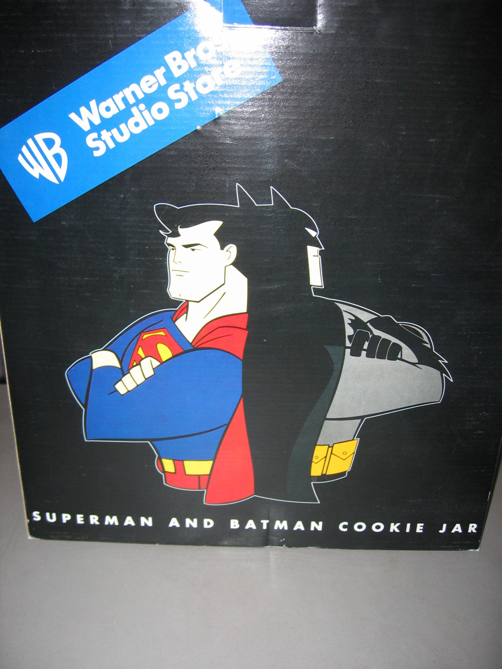 Superman/Batman Turnabout Cookie Jar Superman/Batman Turnabout Cookie Jar