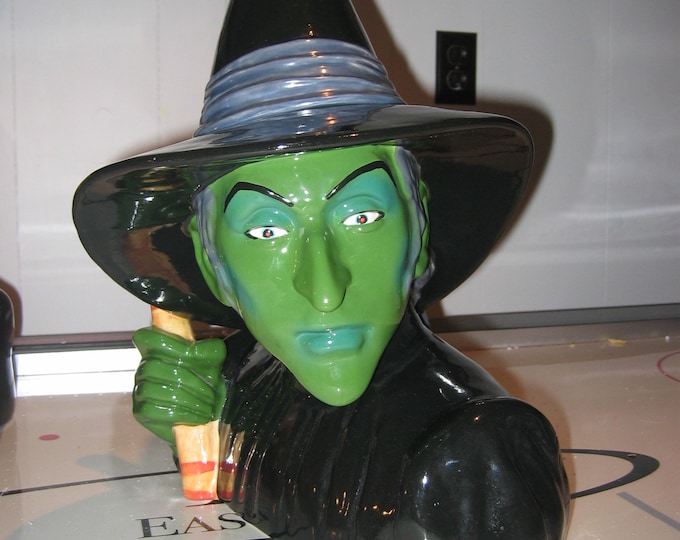 Wizard of Oz Wicked Witch Cookie Jar From Star Jars - Etsy