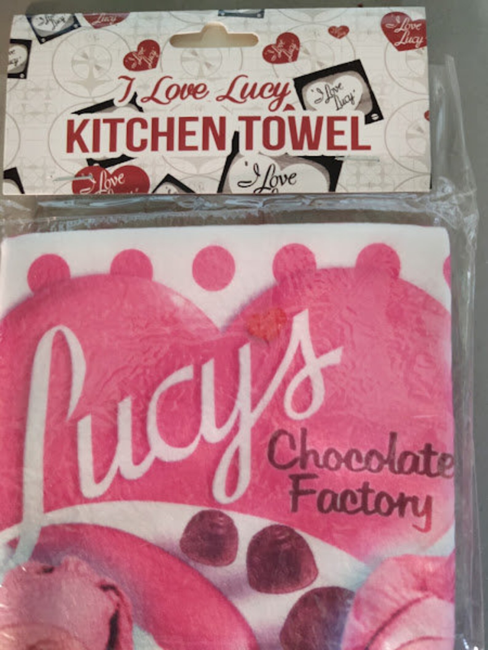 I Love Lucy Kitchen Towel - Etsy