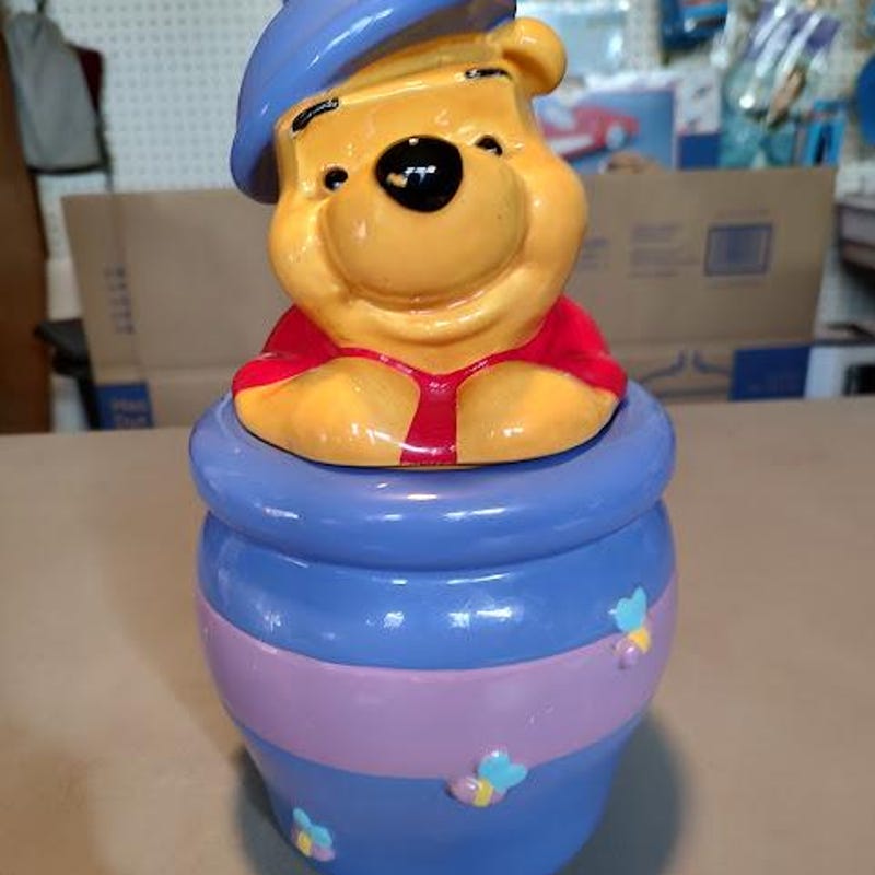 Winnie the Pooh Honey Pot Container - Etsy