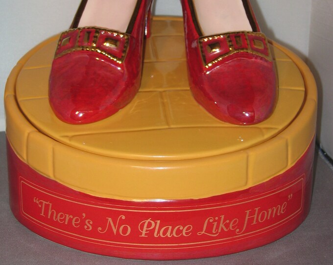 Wizard of Oz Ruby Slippers Cookie Jar From Star Jars - Etsy