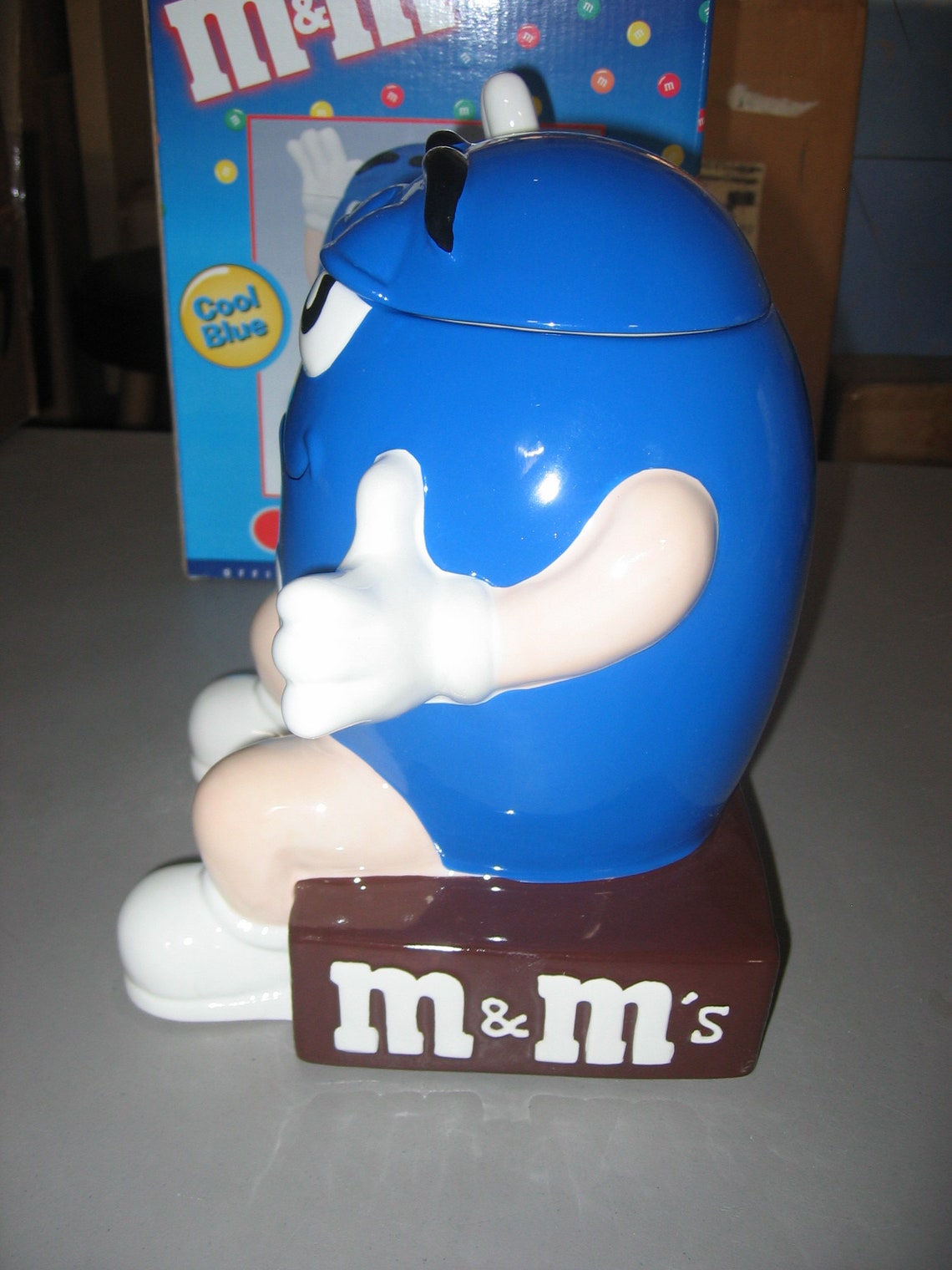 M & M Classic Cookie Jar | Etsy