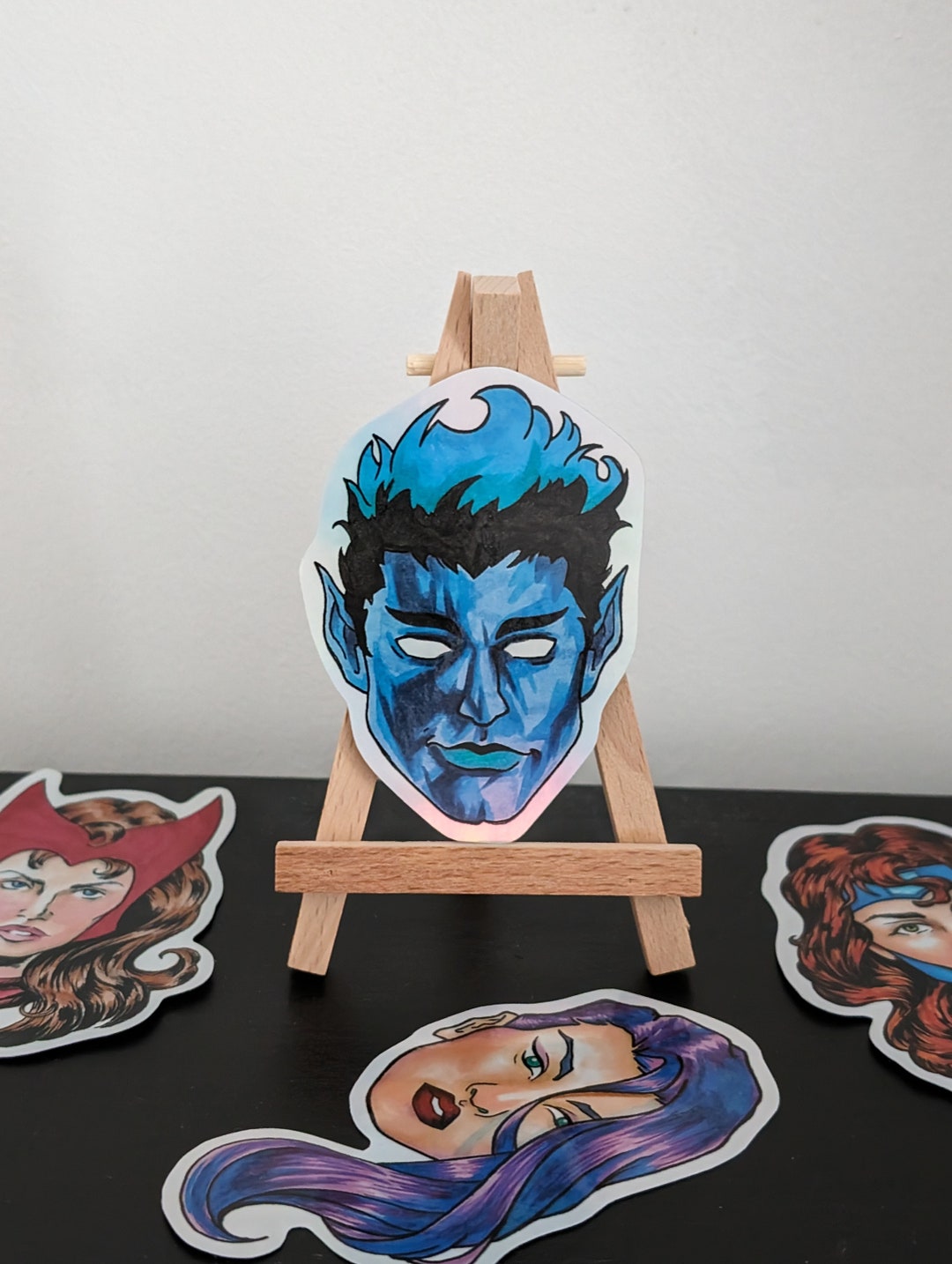 Nightcrawler Holographic Vinyl Sticker X Men Marvel - Etsy