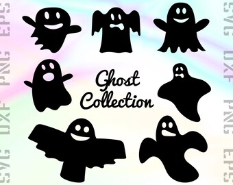 Ghost silhouettes | Etsy