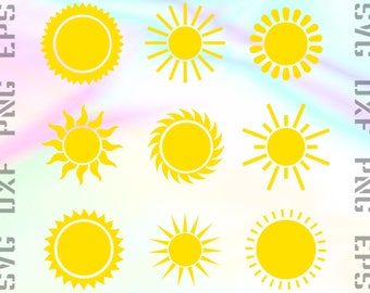 Sun Dxf | Etsy