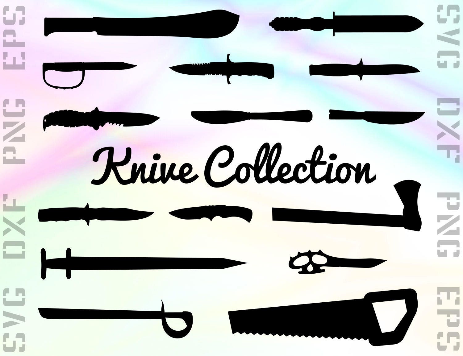 Knive SVG Files Knife Dxf Files Knive Clipart Knive - Etsy