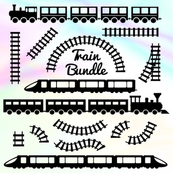 Train Clipart - Etsy