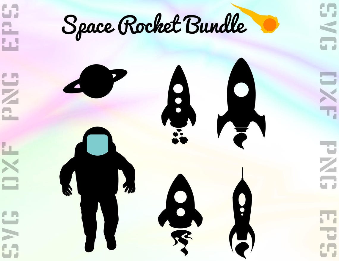 Rocket SVG Files Rocket Clipart Rocket Cricut Files - Etsy Ireland