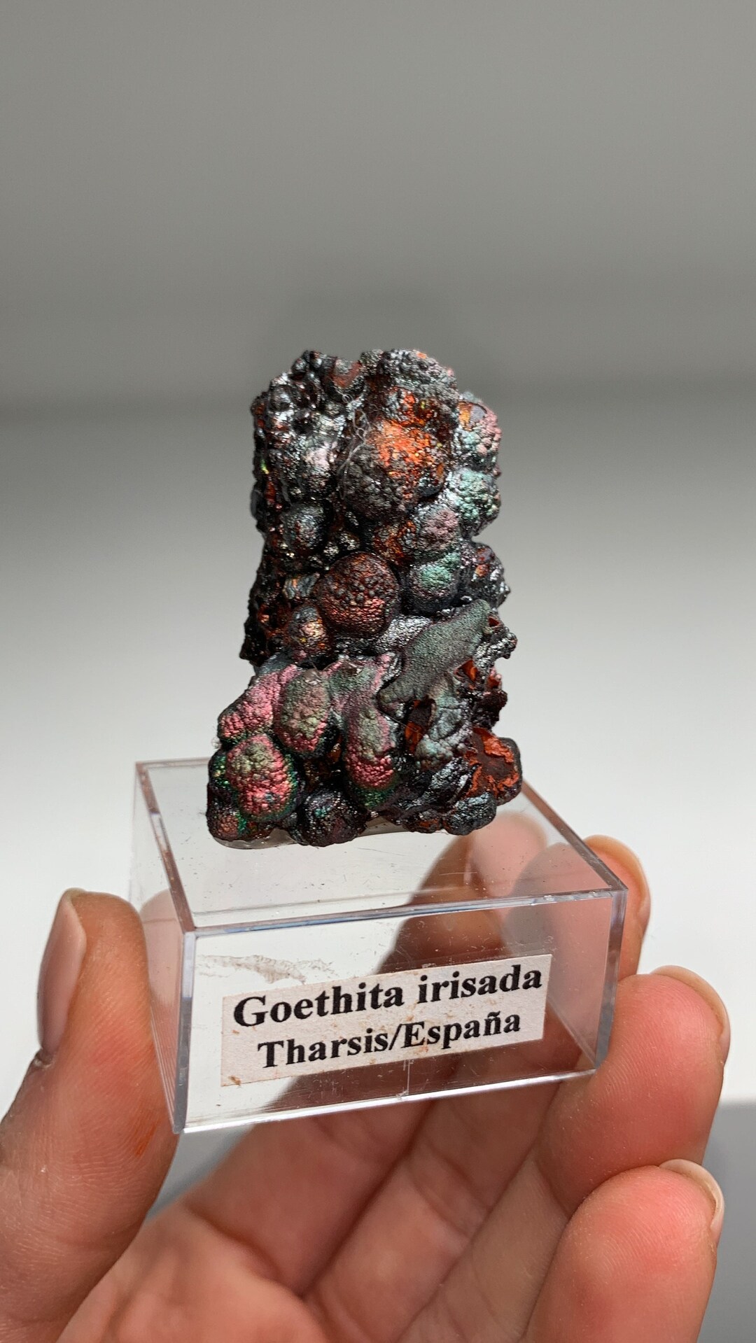 Natural Rainbow Goethite With Beautiful Structure !! - Etsy