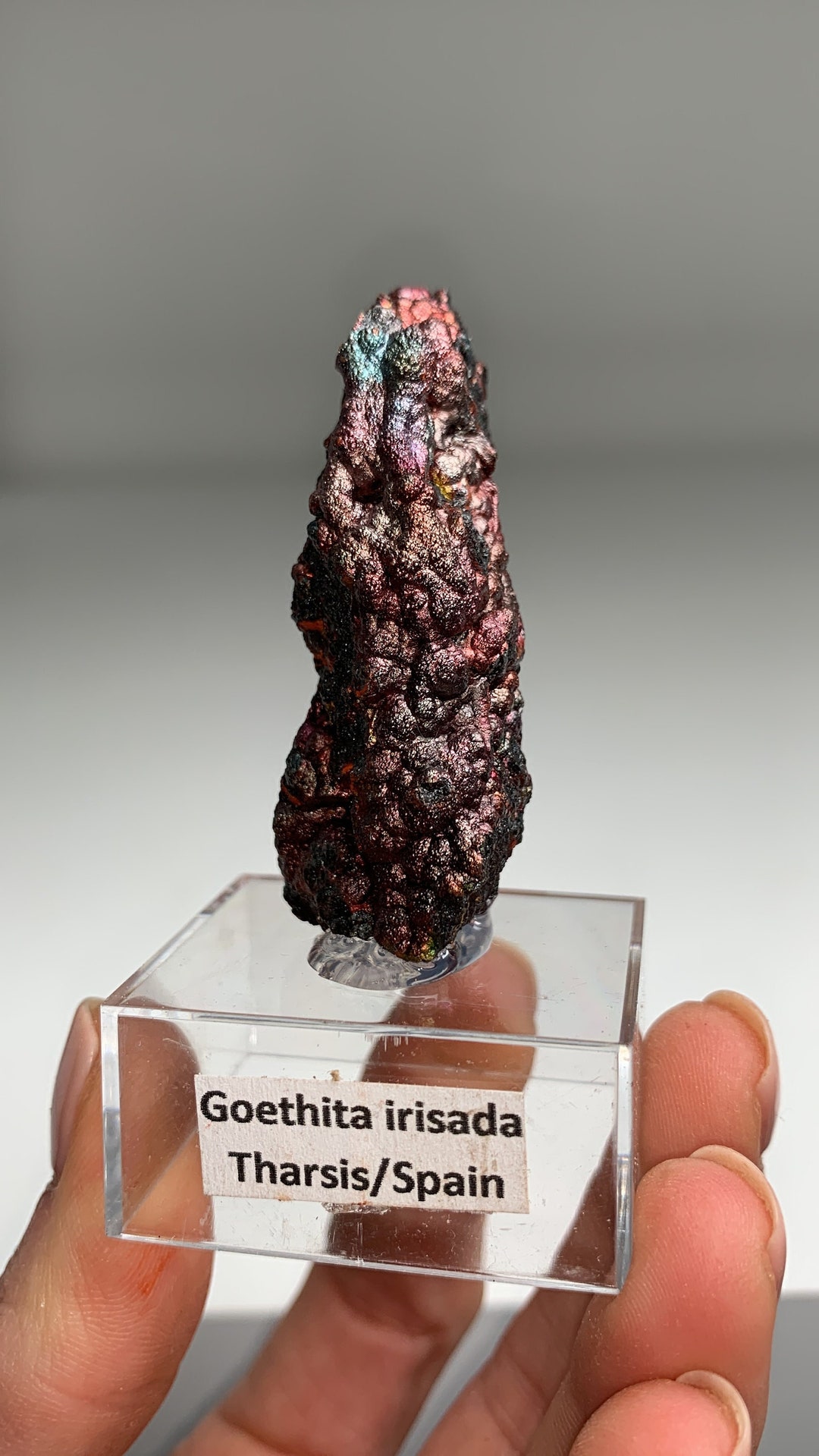 Natural Rainbow Goethite With Beautiful Structure - Etsy