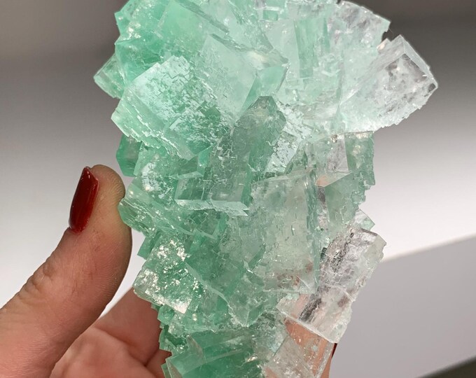 Cubic Green Halite !! - Etsy