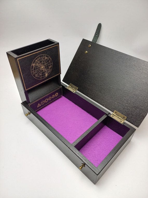 Custom Personalized Dice Tray Dice Tower Dungeons Yggdrasil - Etsy