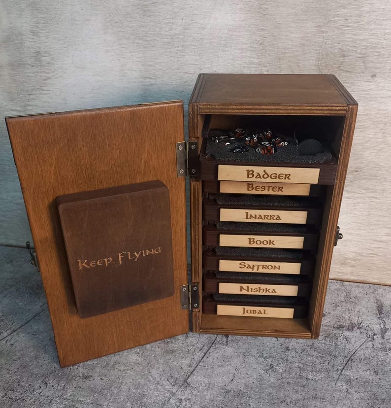 DND Dice Cabinet Storage, Dice Organizer Wood, Dice Display Case, Dice ...