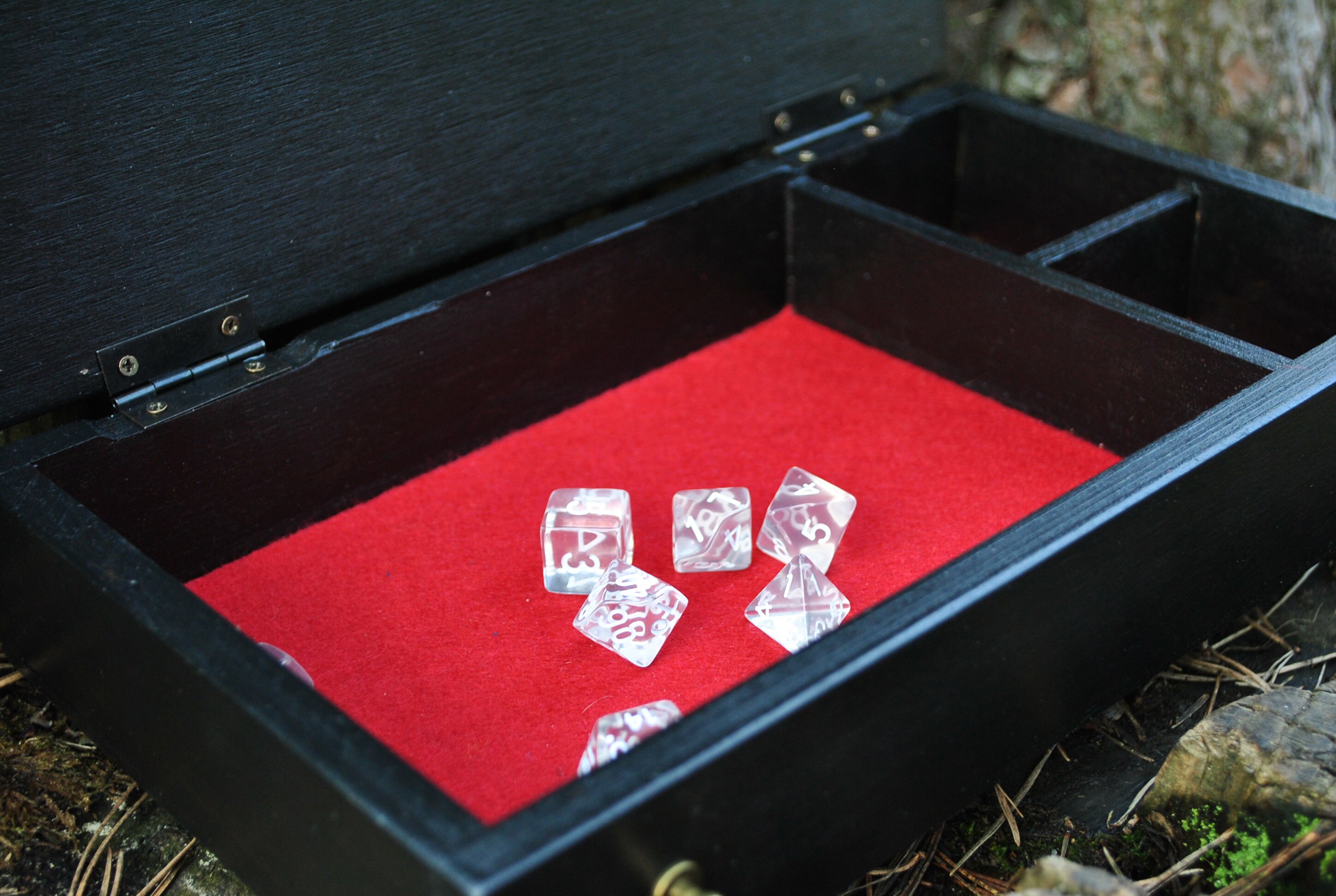 Dice Tray Dice BLACK Box Barbarian Role Dice Tray RPG Box | Etsy