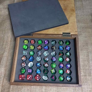 Wooden Dice Storage Soft Foam for Precious Dice for Dice Tray - Etsy