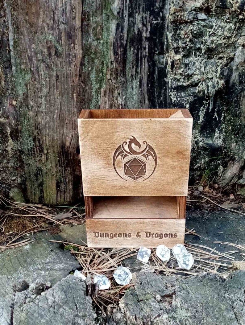 Custom Dragons Set Tray and Tower and Dragons Dice Tray - Etsy