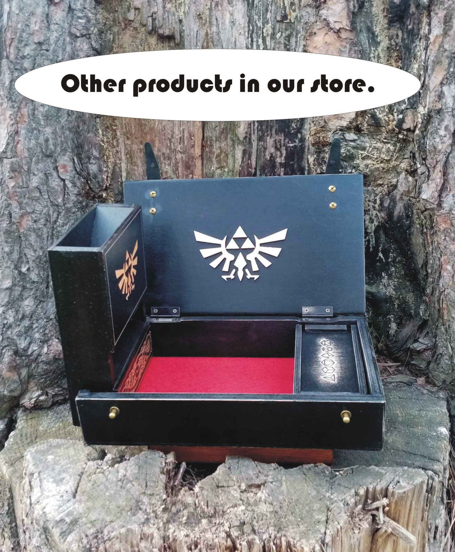 Custom Dragons Set Tray and Tower and Dragons Dice Tray - Etsy