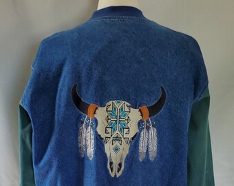 Native Jean Jacket - Etsy