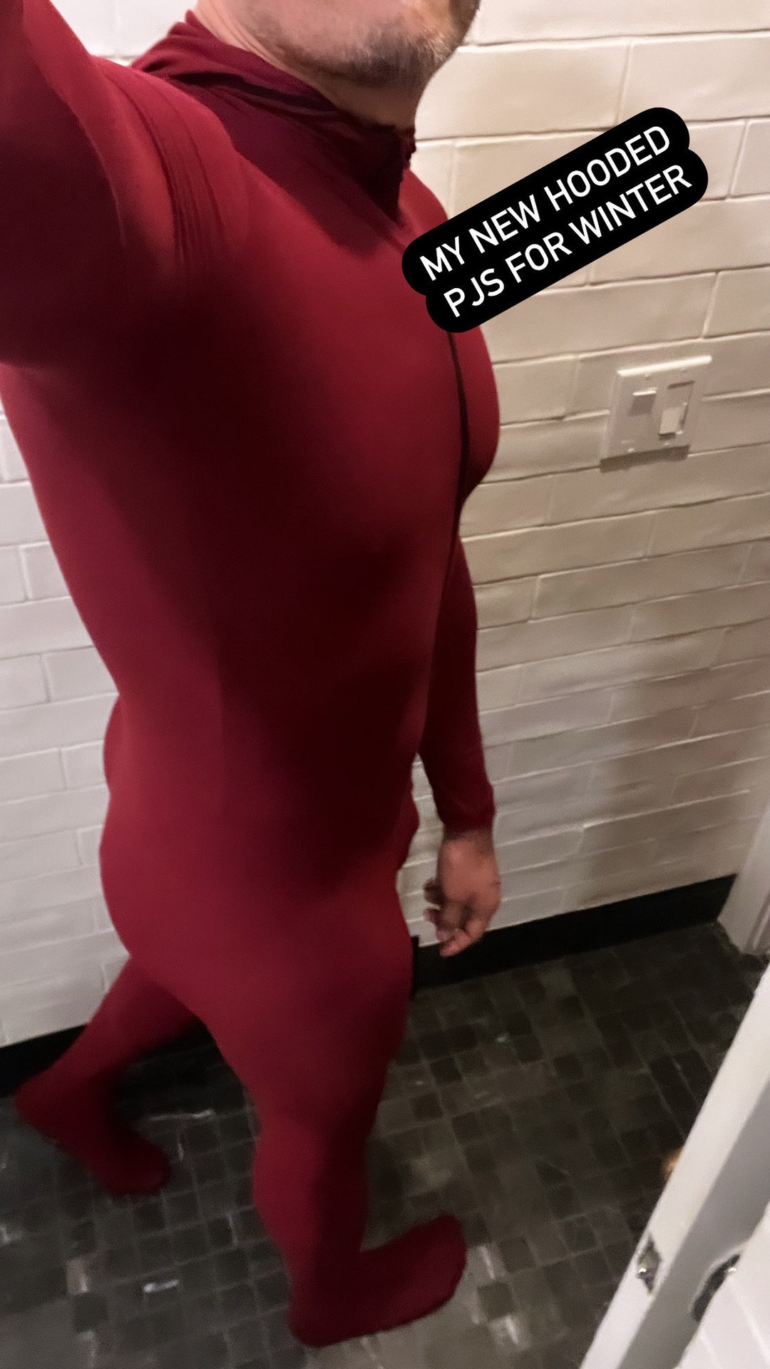 Super Soft Men Onesie Catsuit With Hood and Socks - Etsy