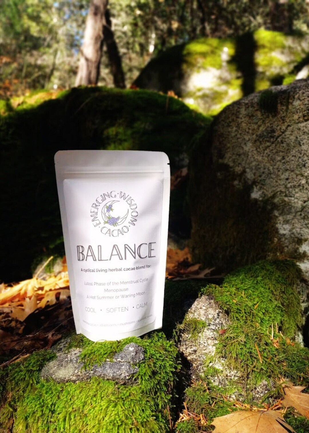 BALANCE Cacao- Seasonal Ceremonial Blends- Luteal/waning Moon/summer ...
