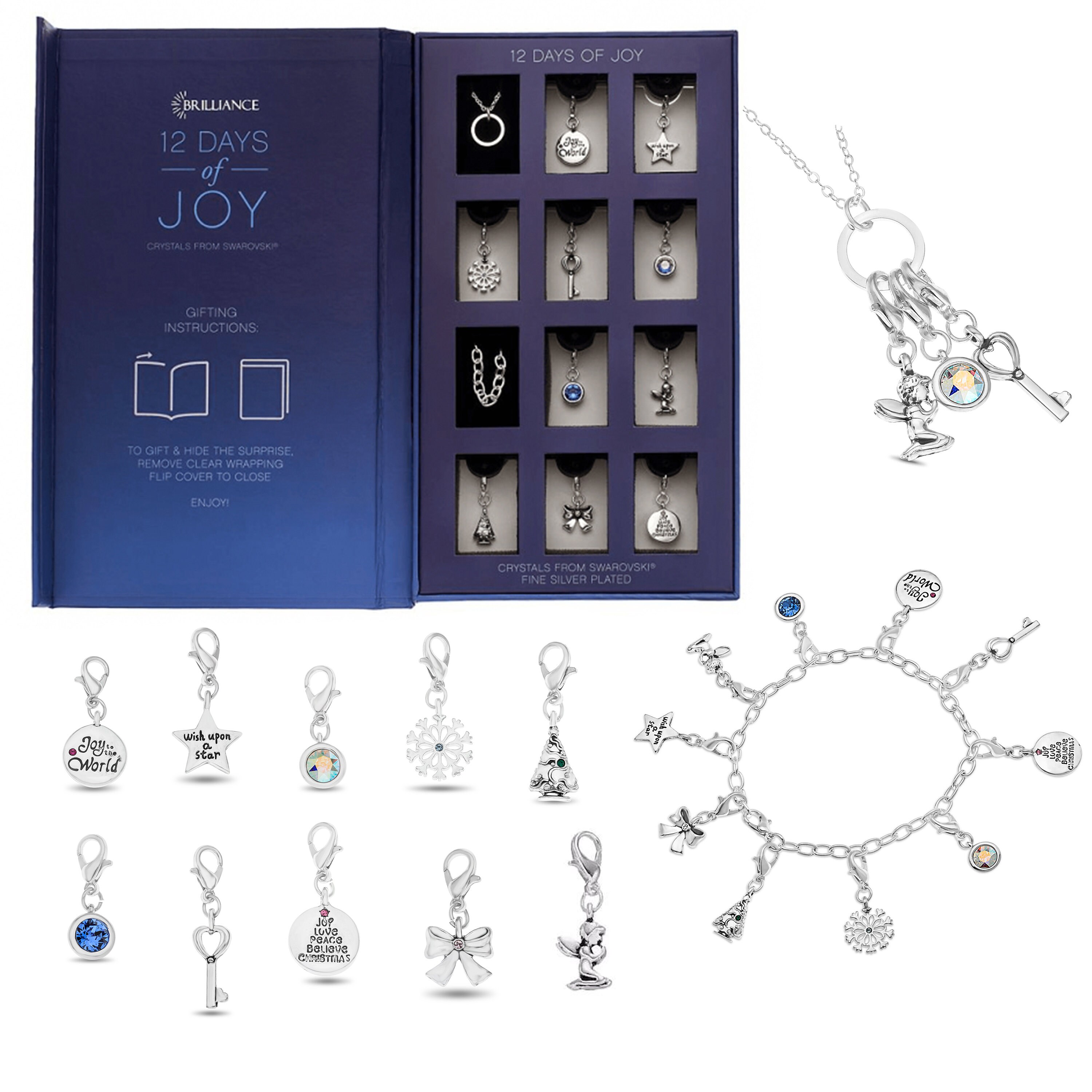 12 days of christmas charm bracelet store